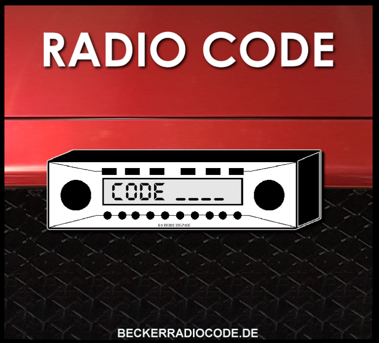 Radio Code passend für Chrysler Harman MyGIG NTG4 REU – Beckerradiocode.de